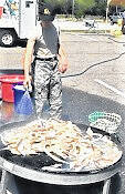 Folks swarm Shriners Club annual Spring Fish Fry | Bladen Journal