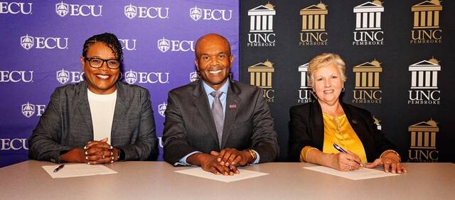 UNCP expands academic partnerships with ECU | Bladen Journal