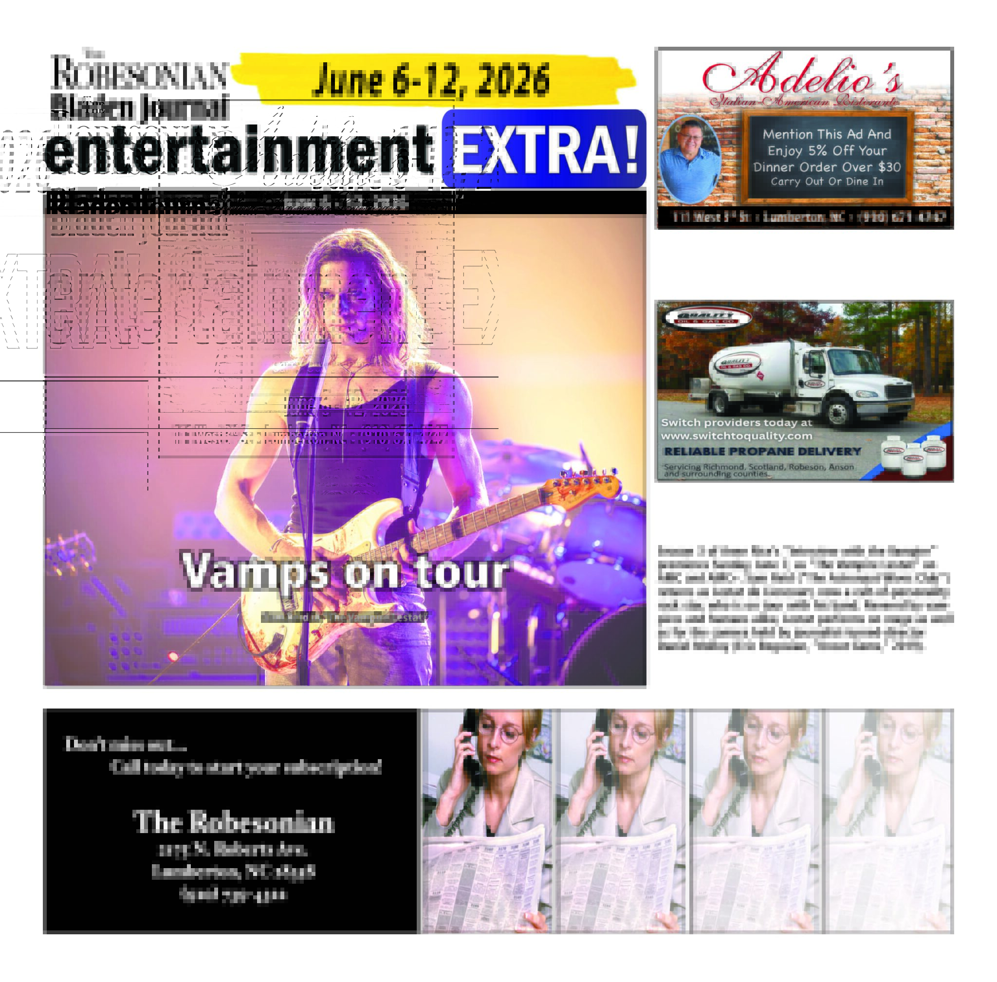 TV Week - June 6, 2026 | Bladen Journal